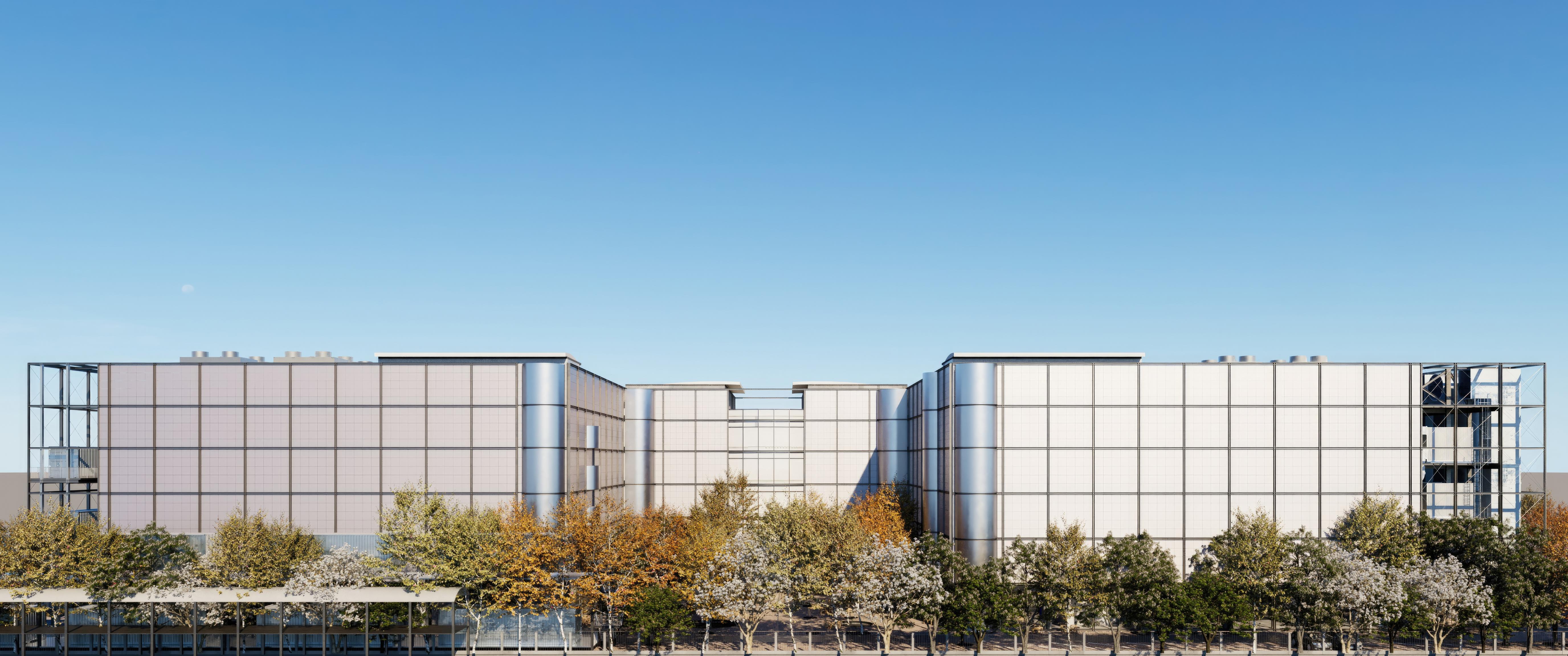 北京数字经济算力中心启动建设，效果图抢先看_京报网
