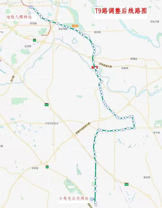 今起，通州两条公交线路调整——_京报网